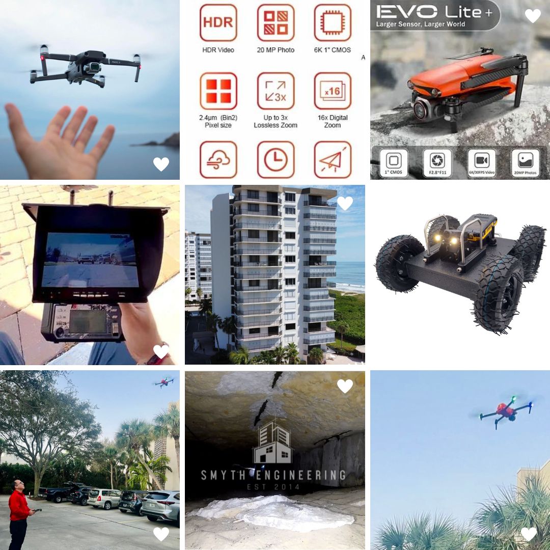 Drones and GPK-32 4WD Robot | Smyth Engineering